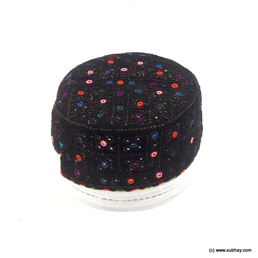 Buy Black Bugti / Balochi Cap or Topi MKC-756 In Pakistan at Lowest Price