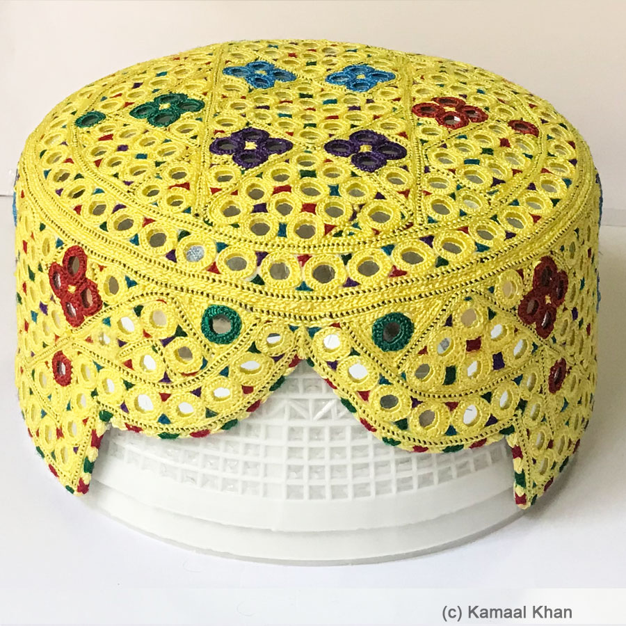 Buy Yellow Bugti Balochi Cap or Sindhi Topi MKC-913 In Pakistan at ...