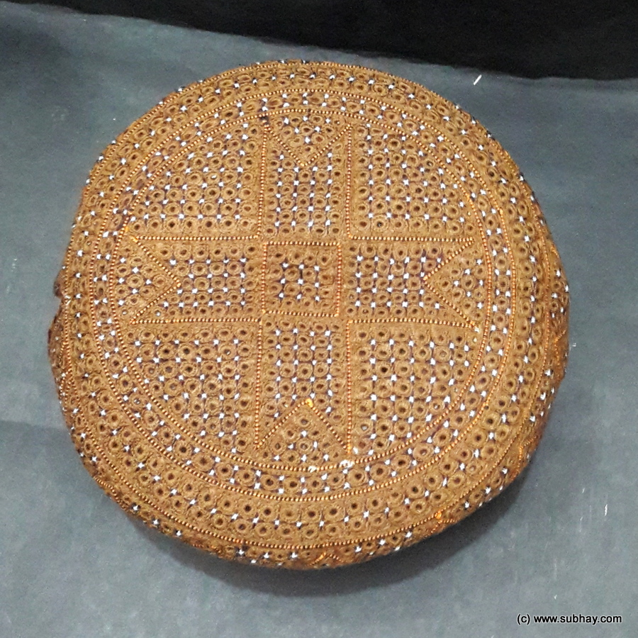 Buy Brown Color Chakki Sindhi Cap / Topi (Hand Made) MKC-716 - Online ...