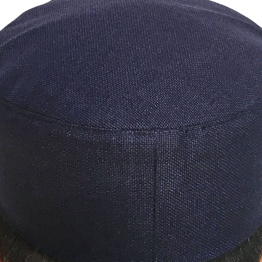 Buy Navy Blue Premium Quality Coat Fabric ( Namaz Cap) Cap / Kufi IBZ ...