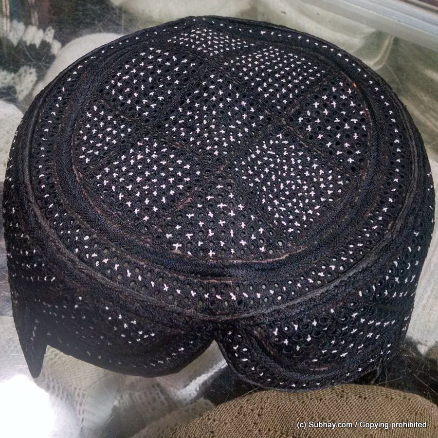 Dark Maroon Color Rumaali Sindhi Cap / Topi (Hand Made) MK-298 - Online ...