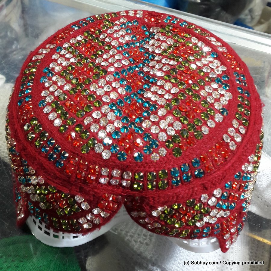 Buy Yaqoobi Tando Adam / Zardari Sindhi Cap / Topi (Hand Made) MKC-450 ...