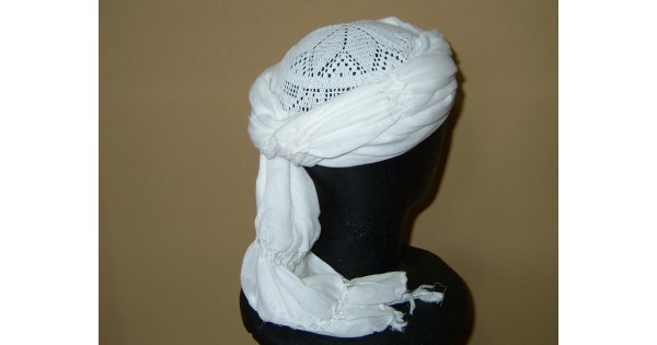 Buy WHITE MUSLIN AMAMAH / TURBAN / PAGRI CLOTH - Online in Pakistan
